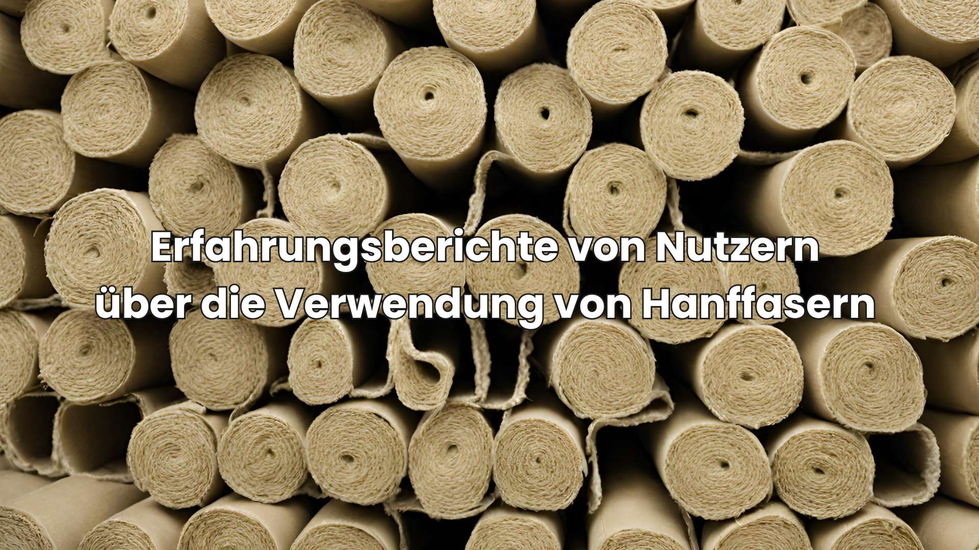 Warum Hanf zum Abdichten deiner Rohre und Fugen ideal ist